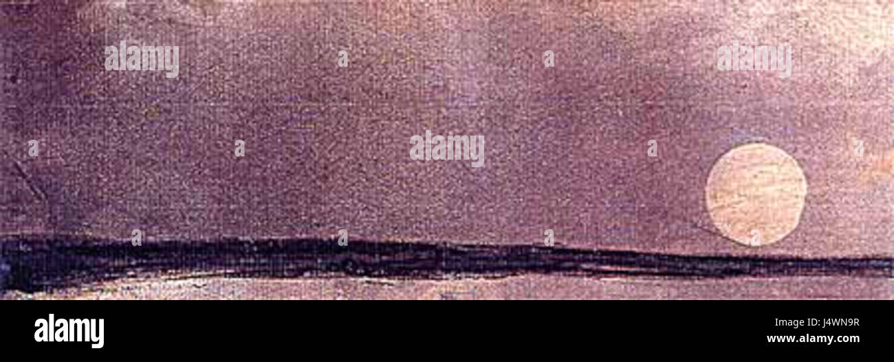 Victor Hugo Setting Sun Stock Photo - Alamy