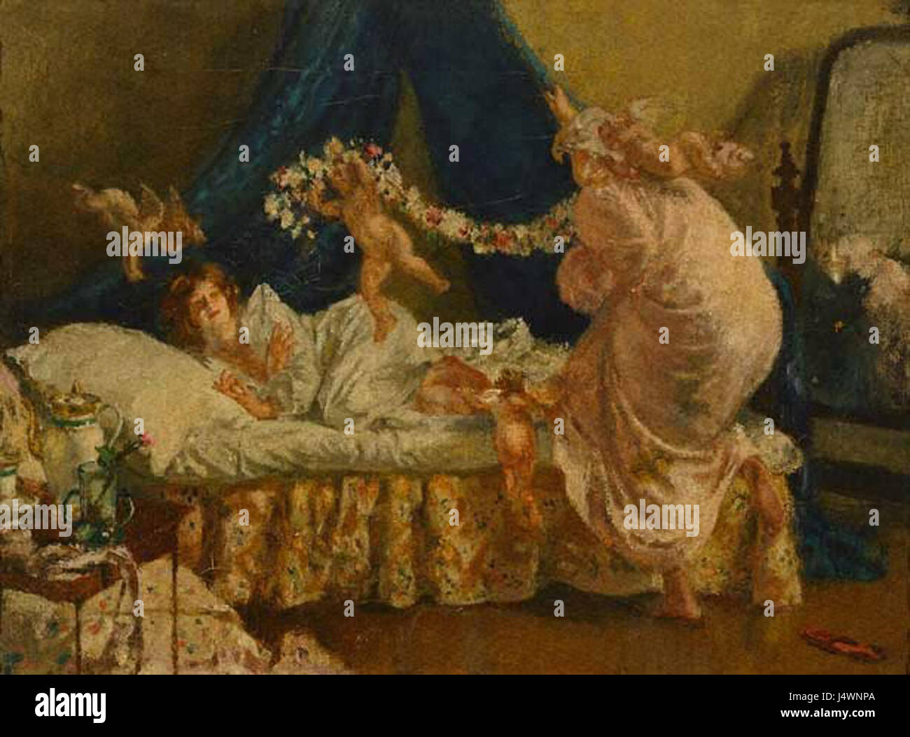 Roman god cupid hi-res stock photography and images - Alamy
