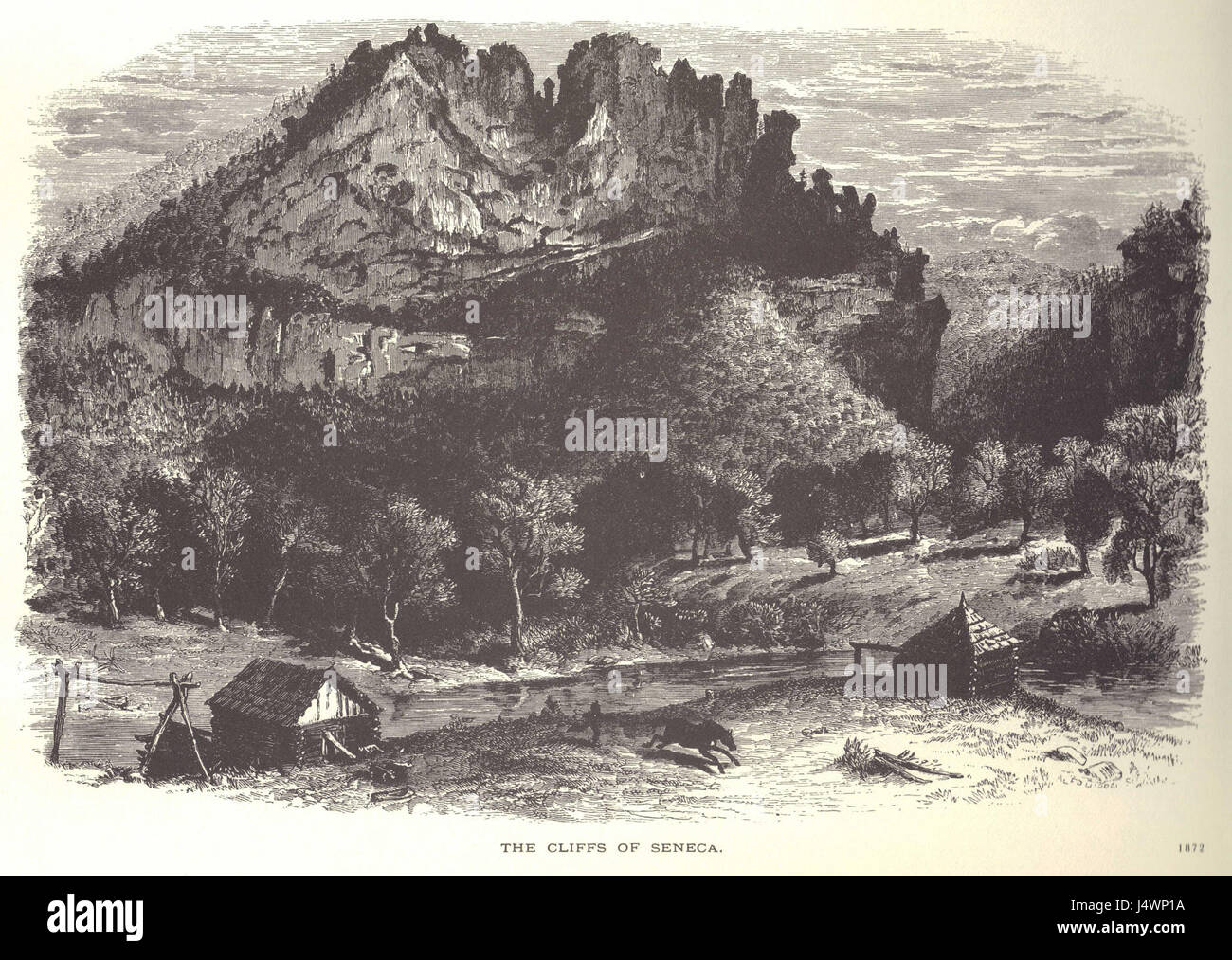 Map of seneca hi-res stock photography and images - Alamy