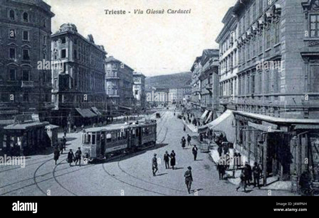 Via Carducci is a prominent street in the city of Trieste, Italy, known ...