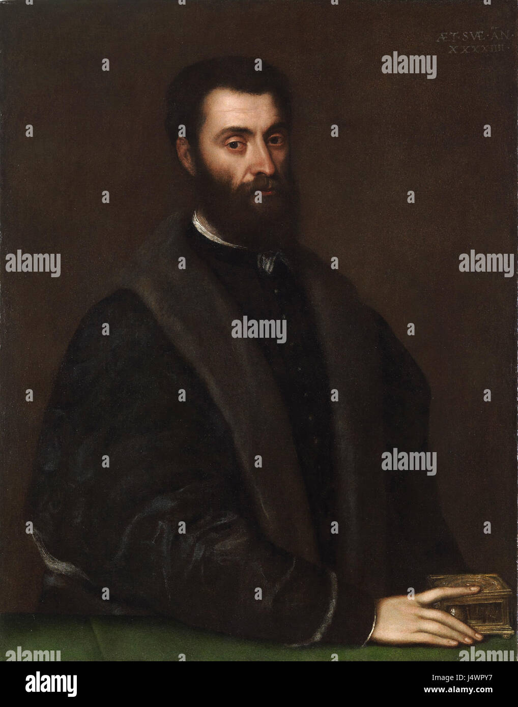 This portrait of Sperone Speroni, painted by Titian in 1544, depicts ...