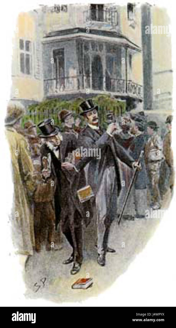 The Adventure of the Empty House 01 Stock Photo - Alamy