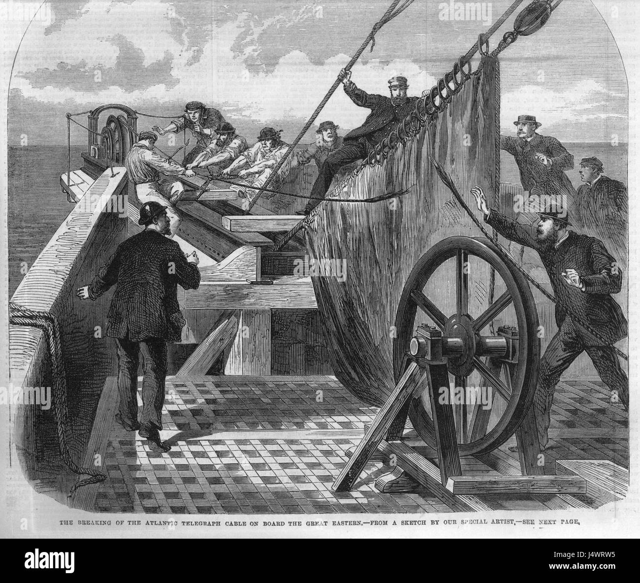 Transatlantikkabelverlegung refers to the installation of transatlantic ...