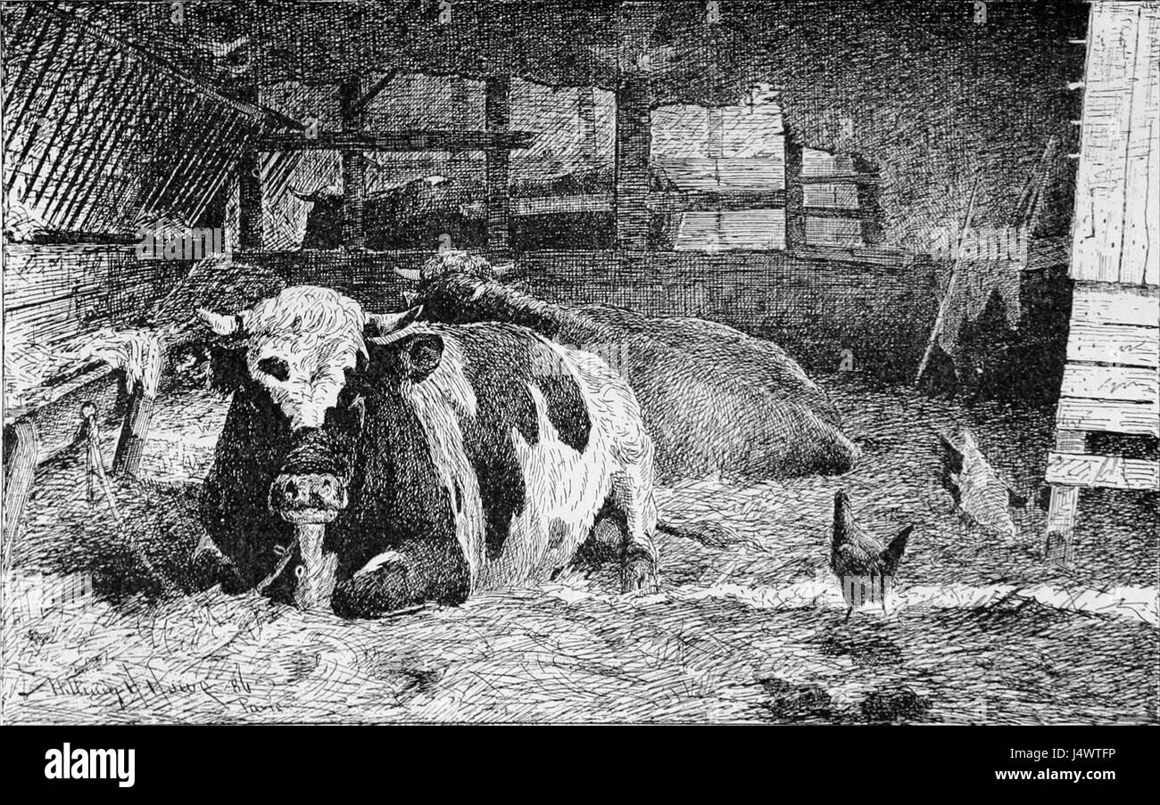 William Henry Howe, an artist known for his work on French Normandy ...