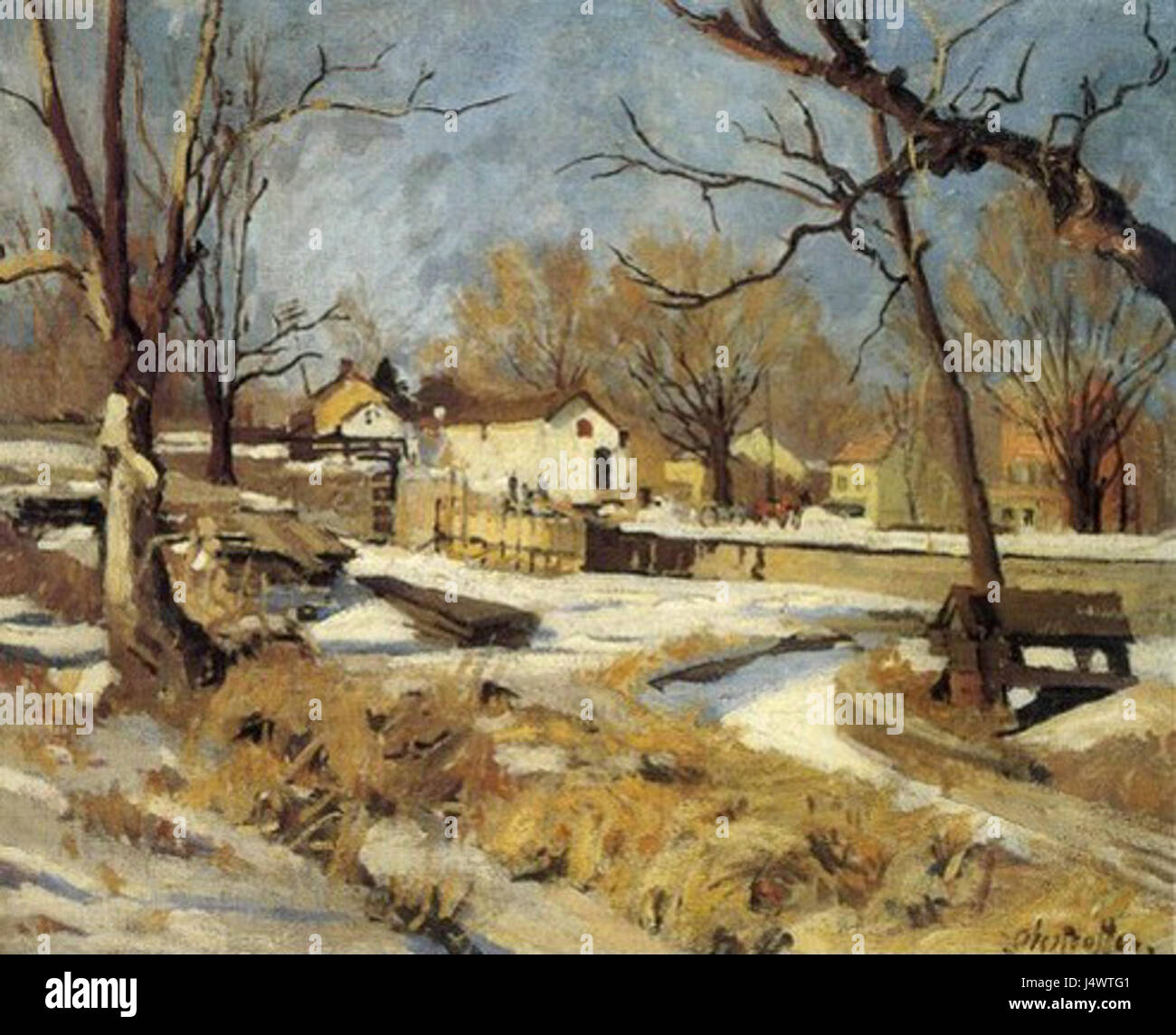 George winter hi-res stock photography and images - Alamy