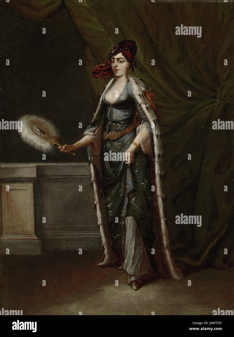 This artwork titled 'Turkse vrouw' is housed in the Rijksmuseum ...