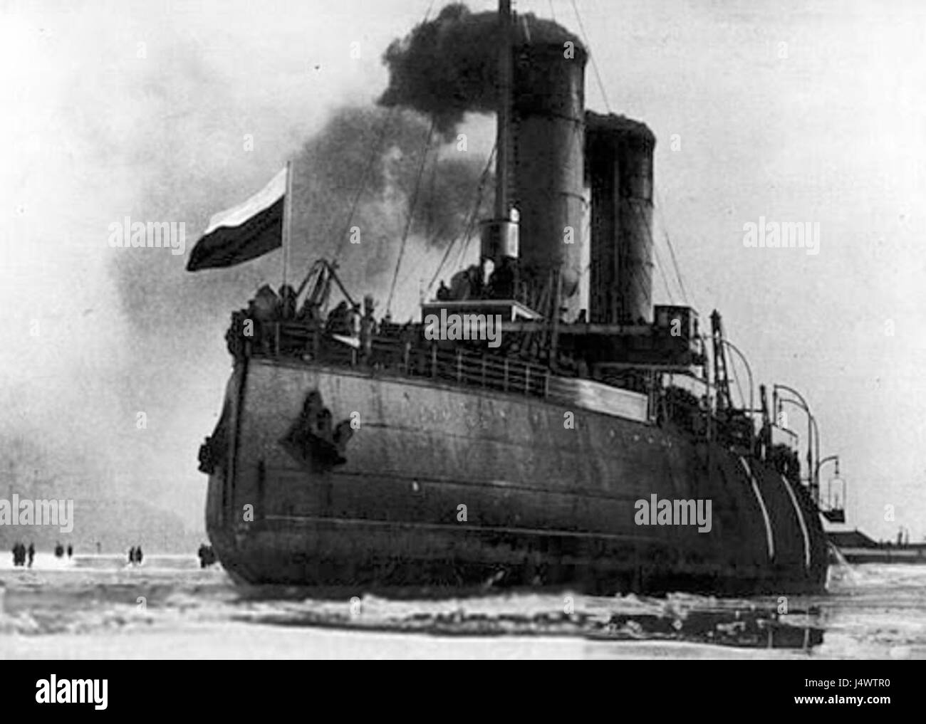 The Yermak was a Russian icebreaker, the first of its kind, built in ...