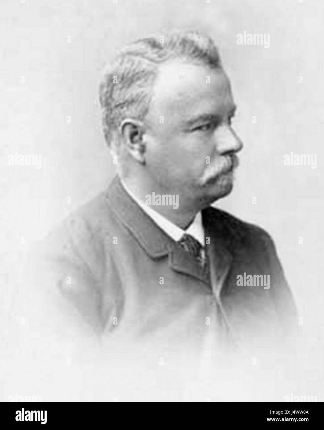 Wilhelm Merck ca1873 Stock Photo - Alamy