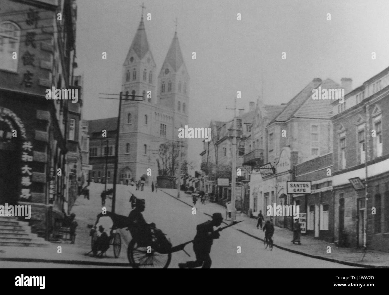 Tsingtau Black and White Stock Photos & Images - Alamy