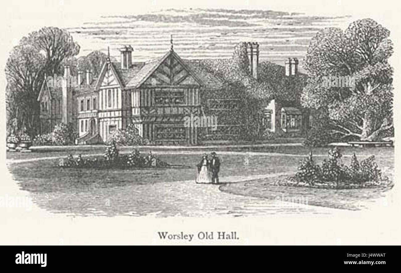 Worsley old hall hi-res stock photography and images - Alamy