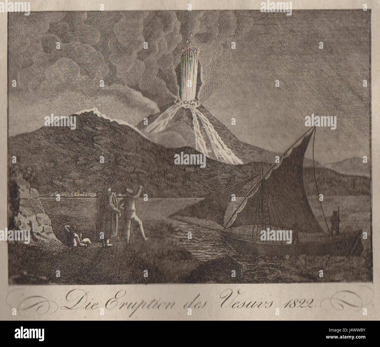 Vesuv eruption hi-res stock photography and images - Alamy