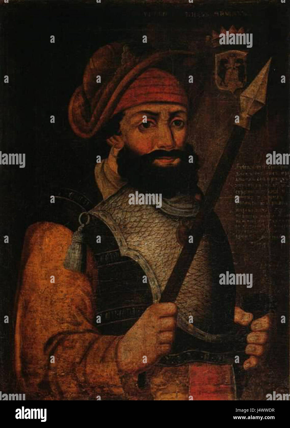 Yermak by anonymous (18 c., Russian museum Stock Photo - Alamy