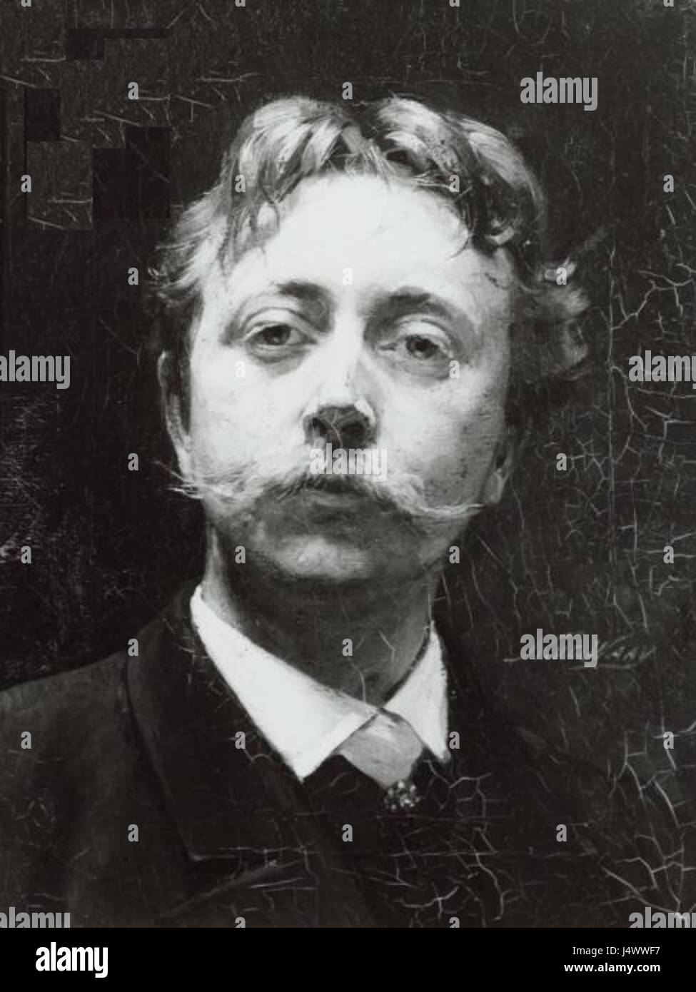 Van der Waay Selfportrait Stock Photo - Alamy