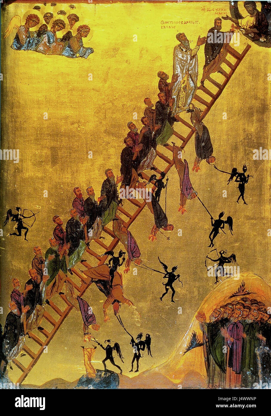 Ladder of divine ascent hi-res stock photography and images - Alamy