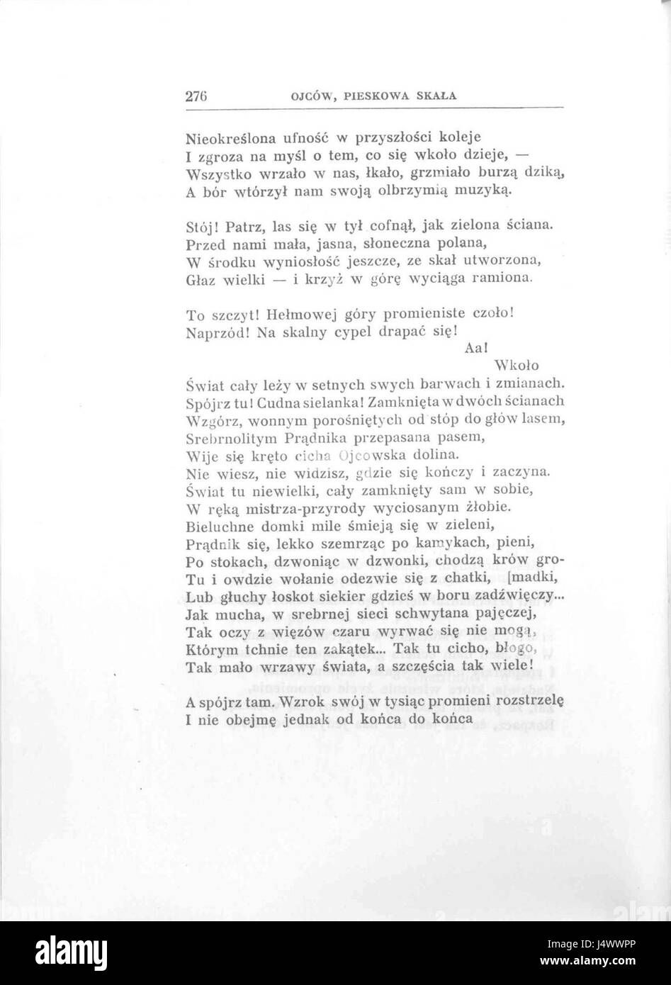 Ziemia Polska w piesni 314 Stock Photo - Alamy