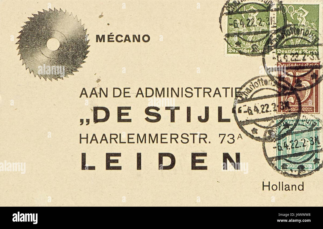 Theo van Doesburg was a Dutch painter, architect, and designer, known ...