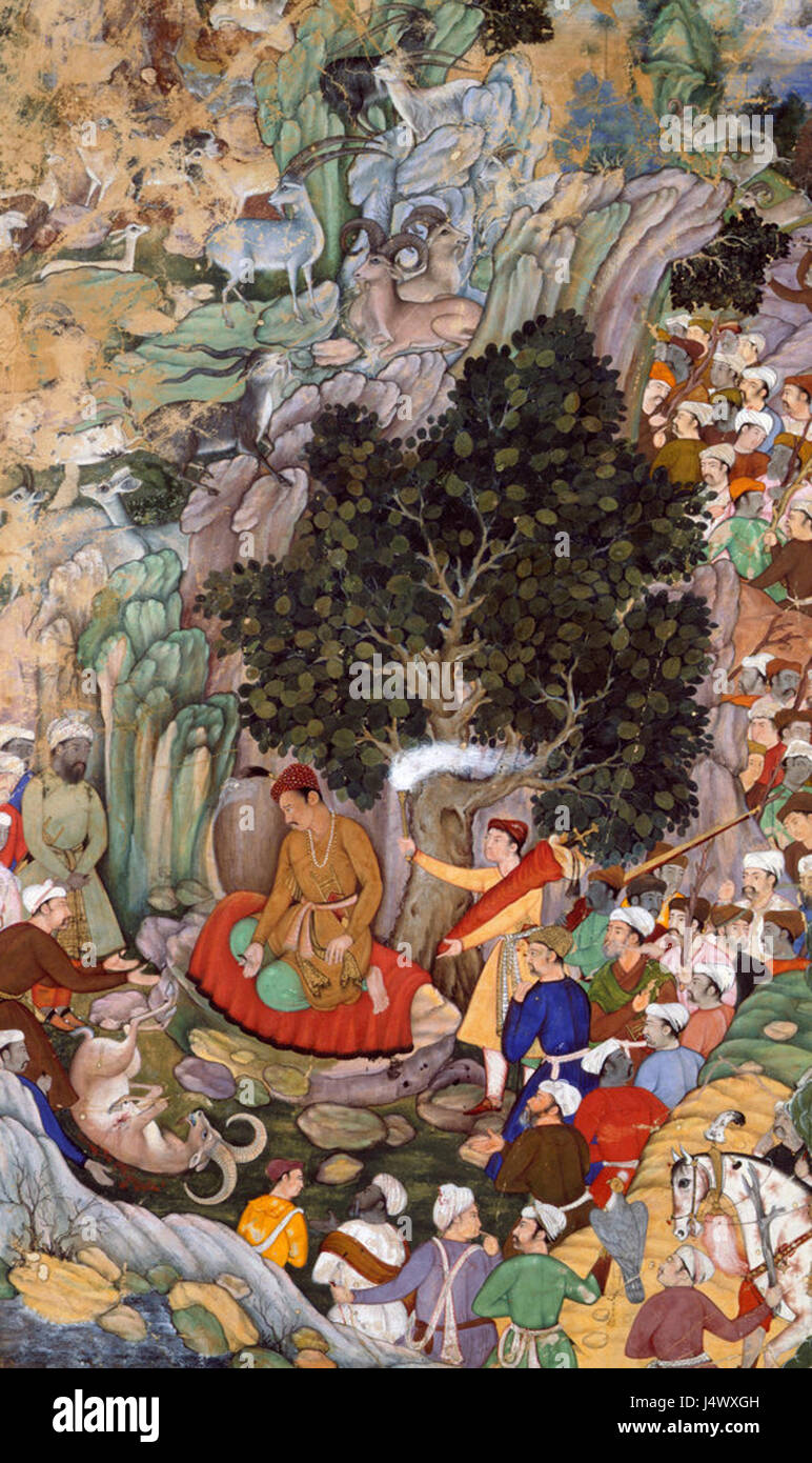 The emperor Akbar Stock Photo - Alamy
