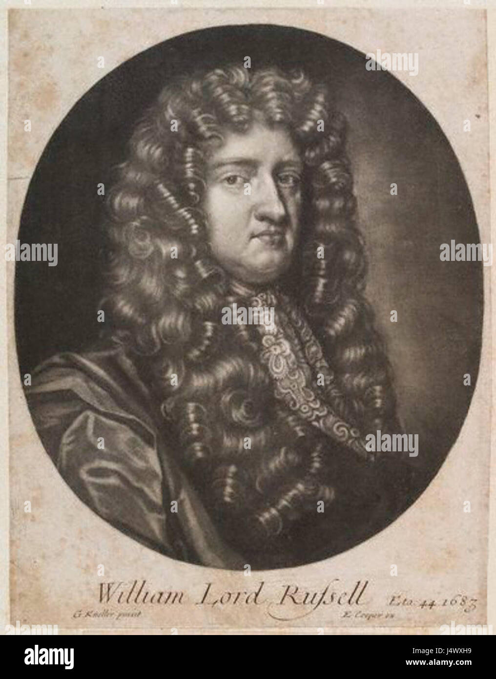 William Russell Lord Russell Stock Photo - Alamy