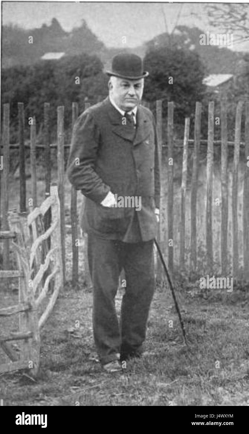 Walter James 2nd Baron Northbourne Stock Photo - Alamy