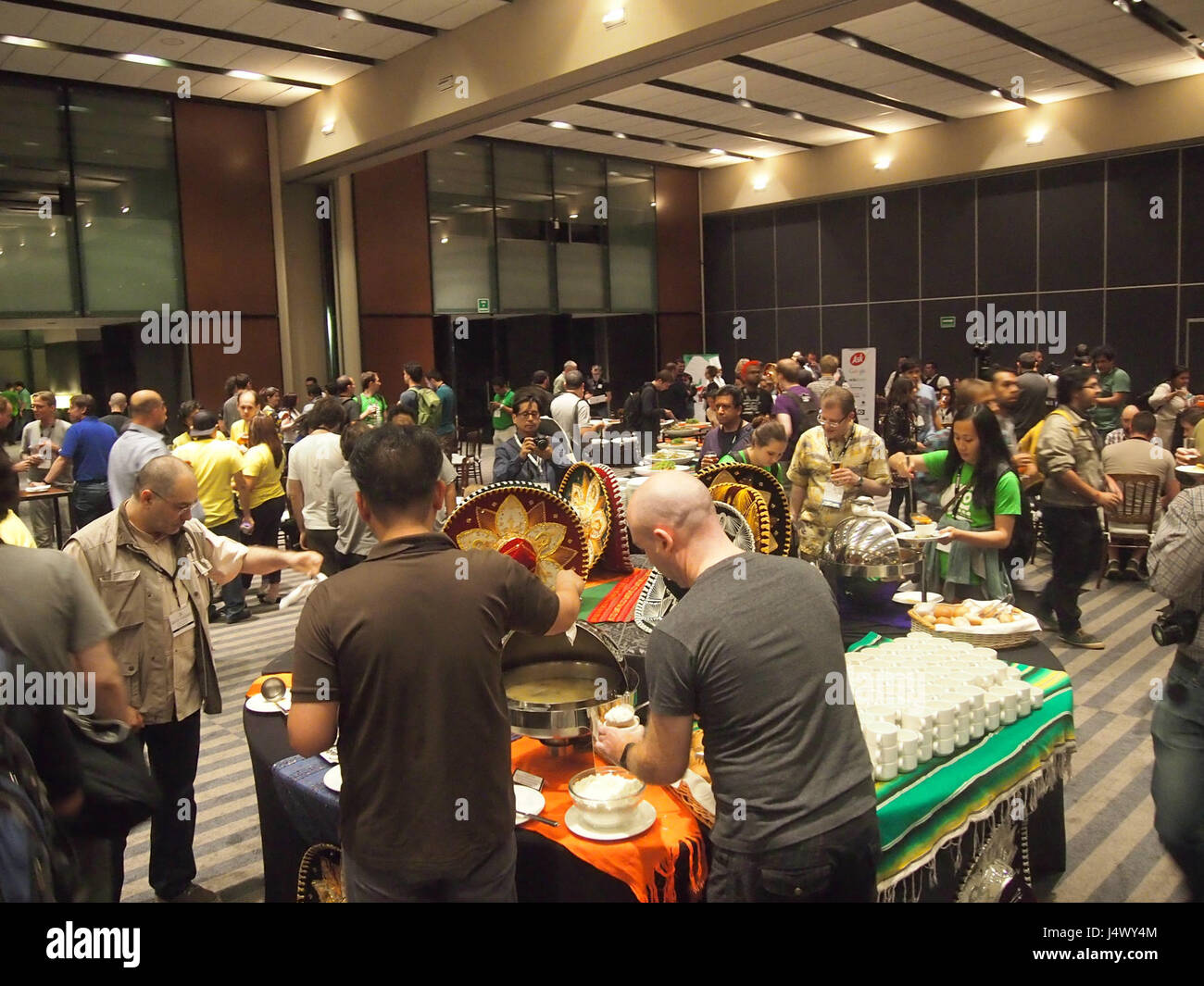 Wikimania closing reception 7199406 Stock Photo - Alamy