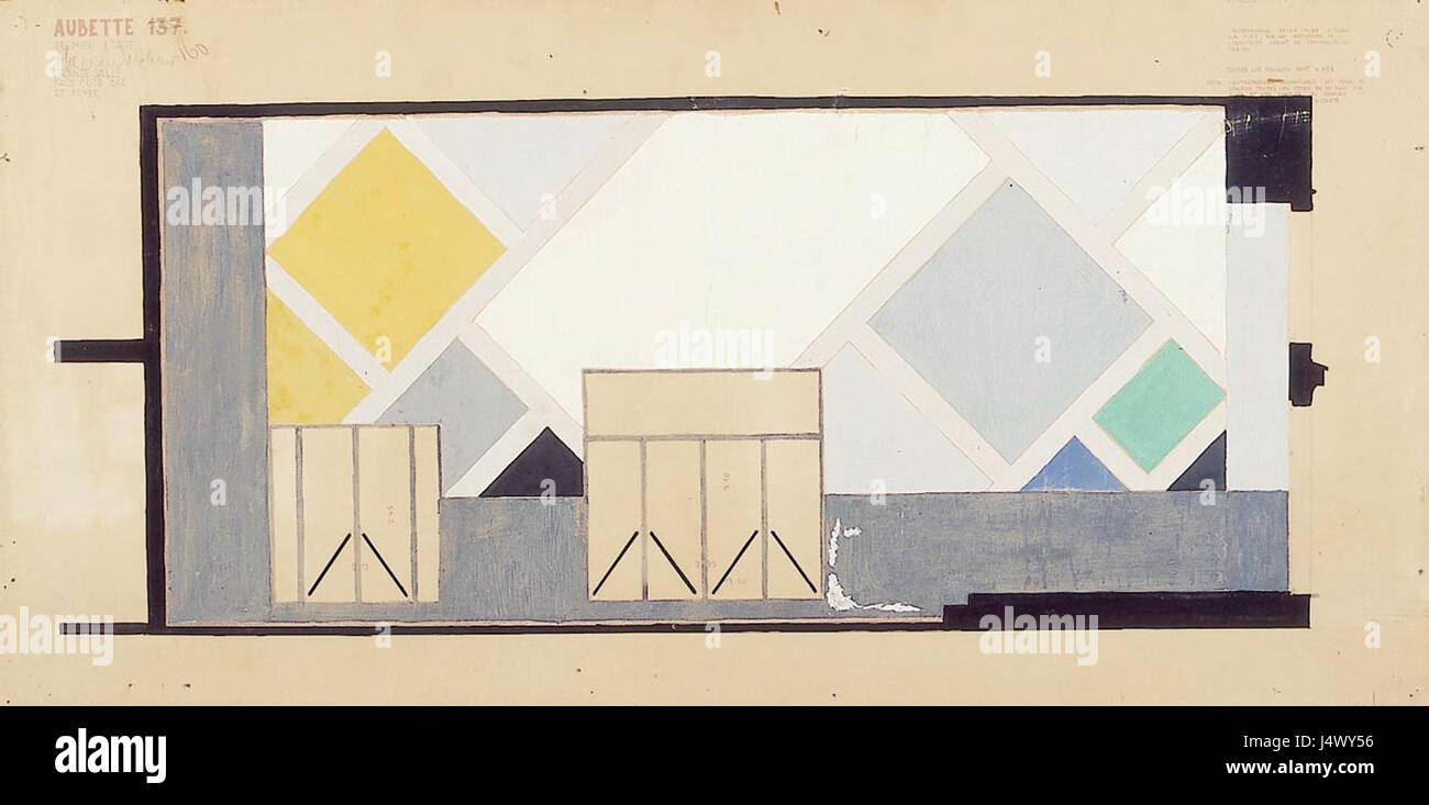 Theo van Doesburg, a pioneering Dutch artist, is known for his ...