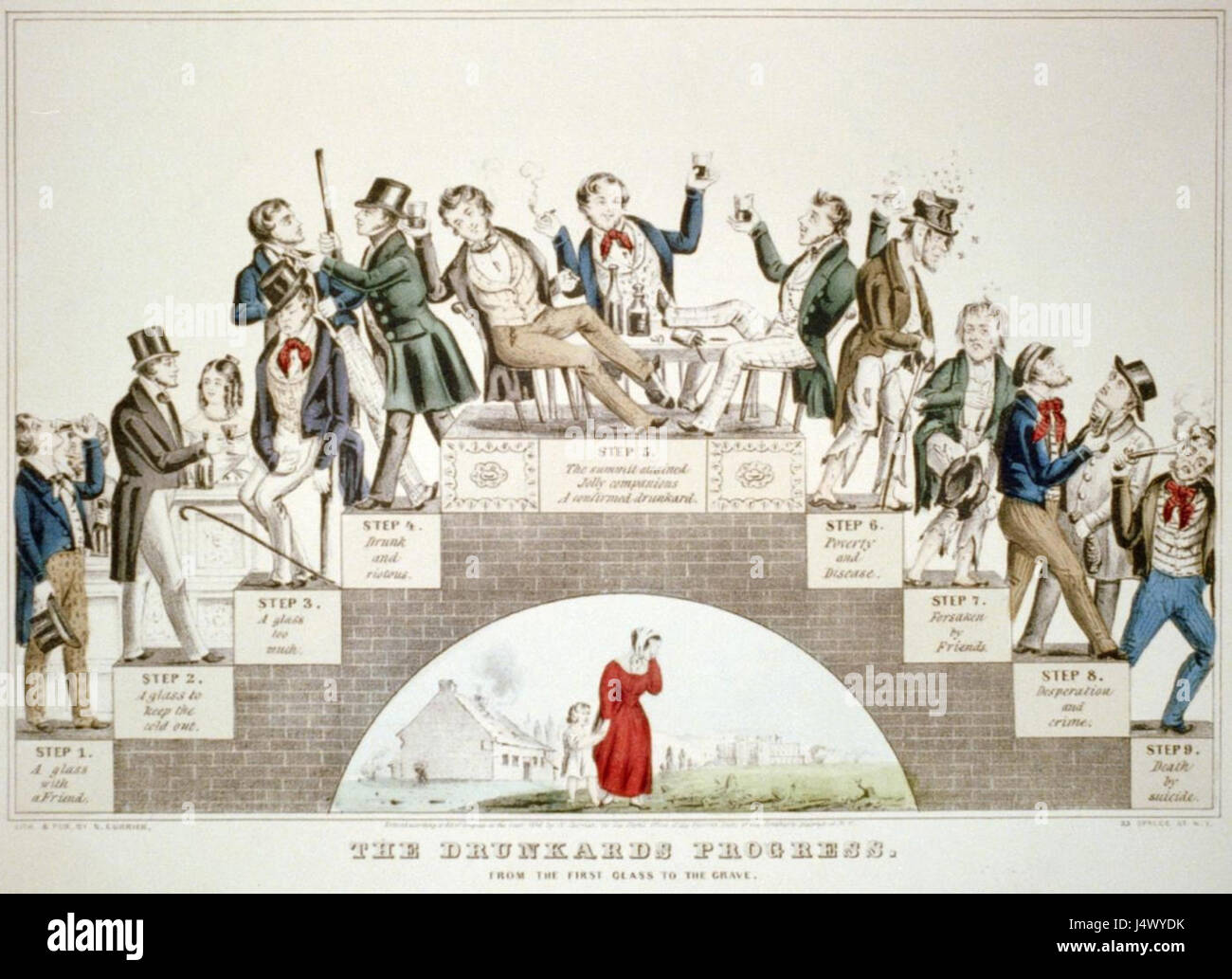 The drunkards progress hi-res stock photography and images - Alamy