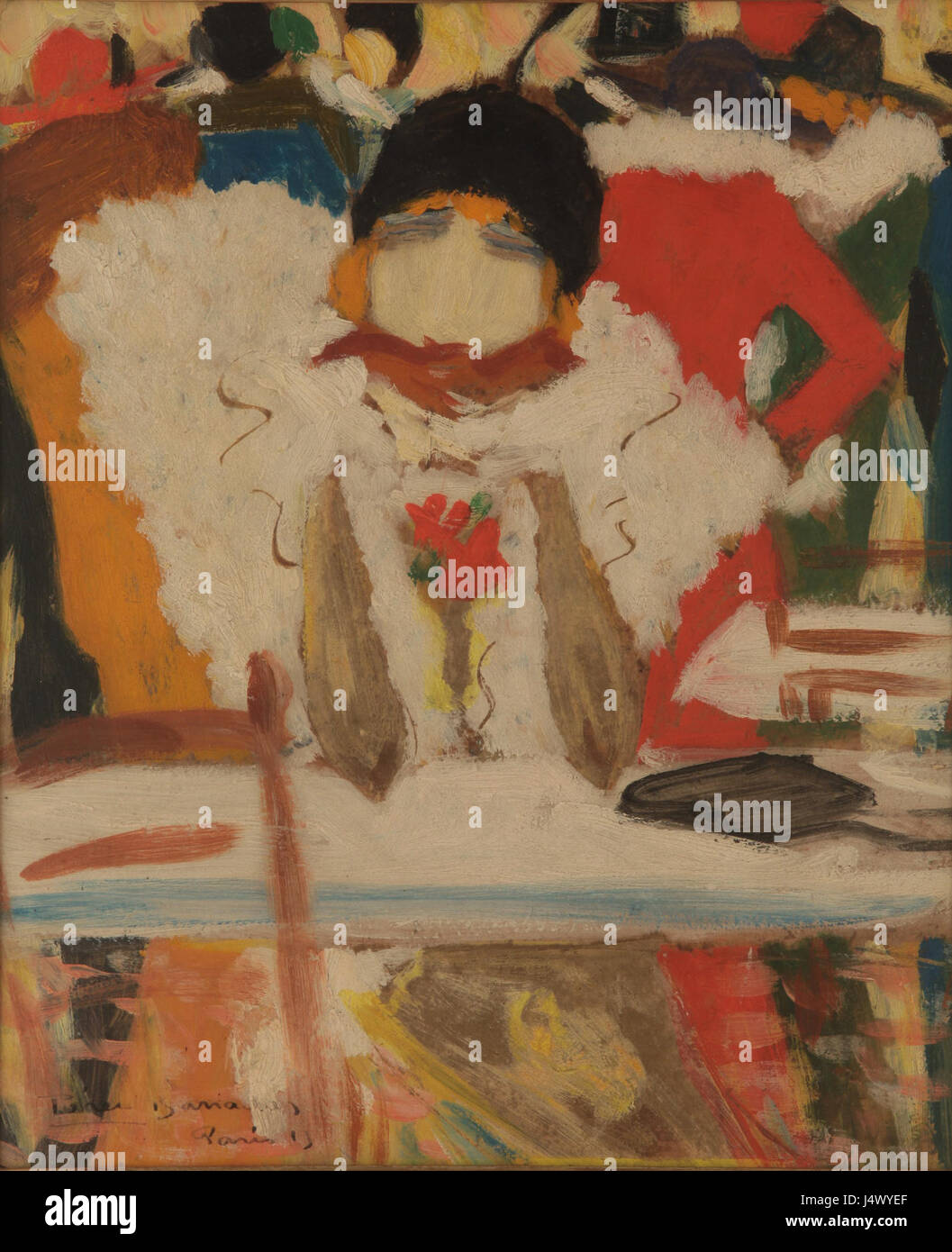 'The Tango' by Rafael Barradas is a well-known painting that captures ...