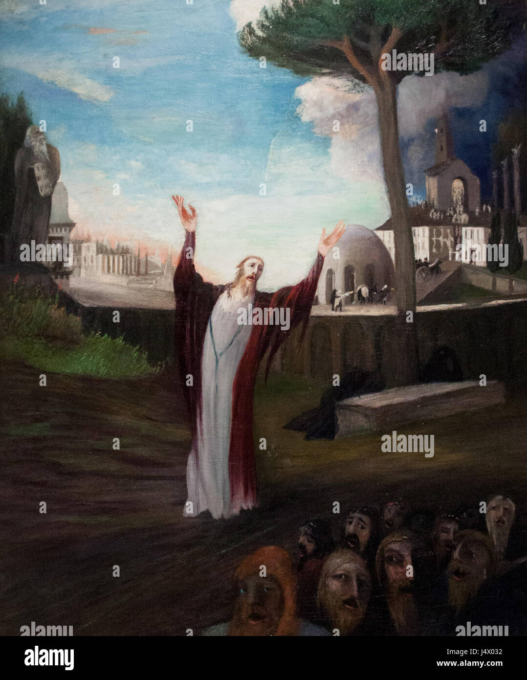 'The Saviour Praying' is an iconic religious artwork that depicts Jesus ...