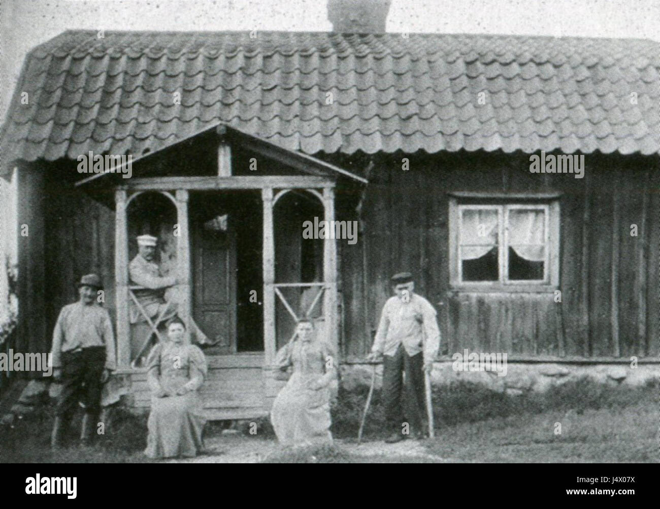 Torpet Garpkroken 1900 Stock Photo - Alamy