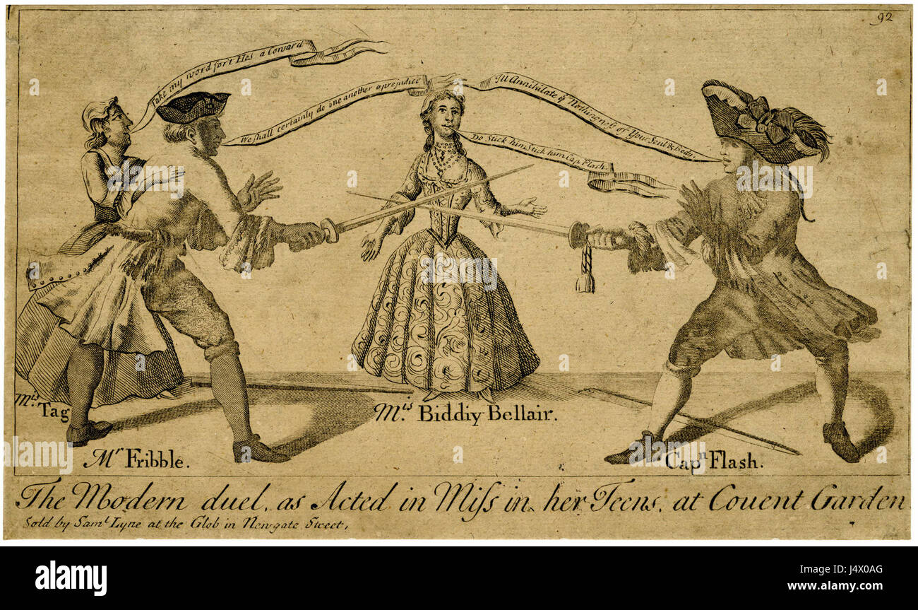 The Modern Duel Stock Photo - Alamy