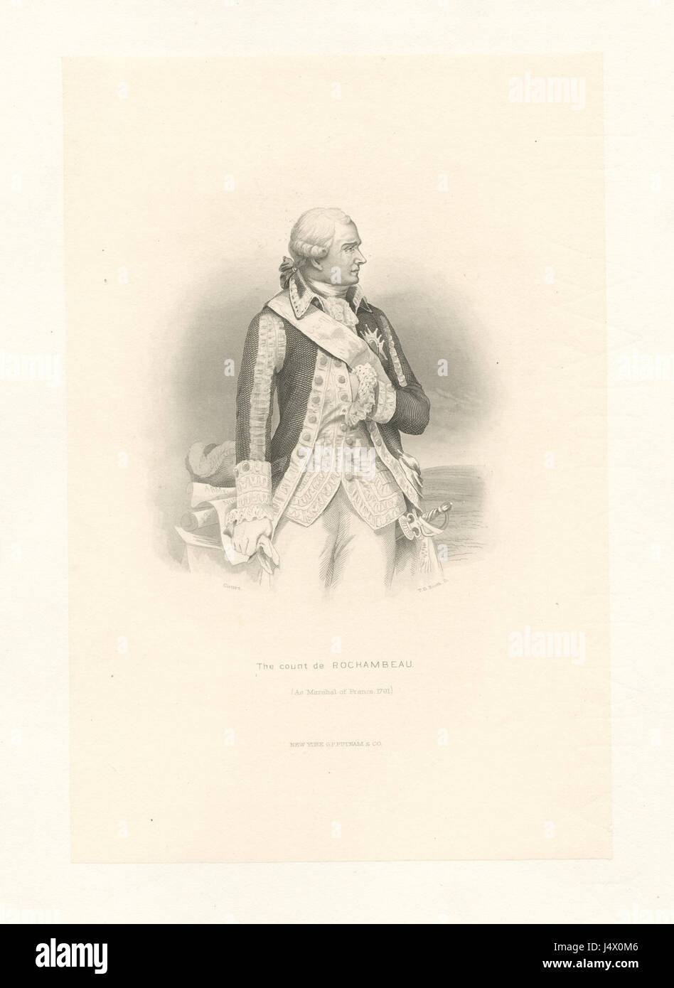 The Count de Rochambeau was a prominent French military leader, known ...