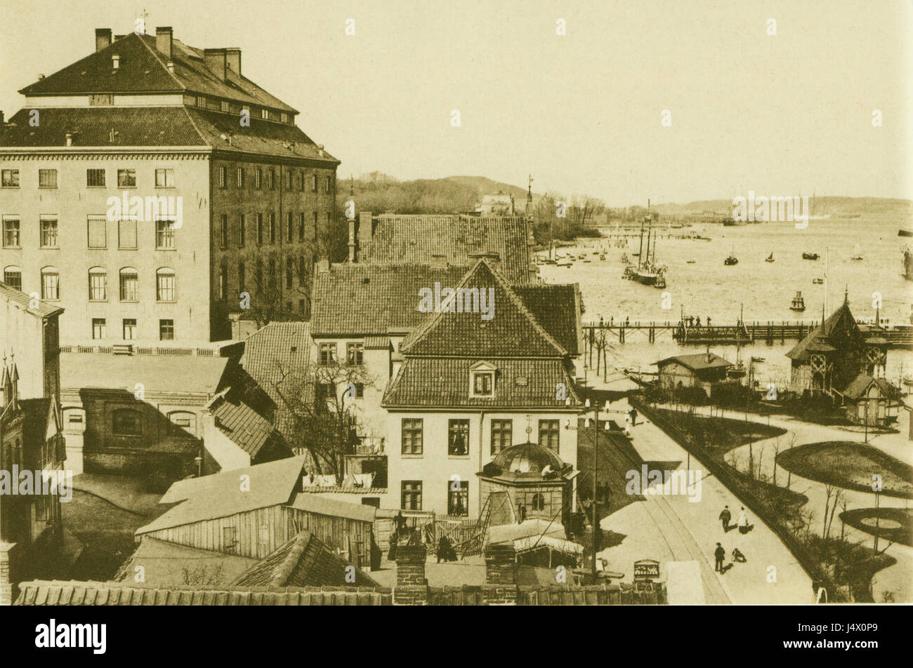 Kiel Castle, built in 1893, is a historic landmark located in Kiel ...