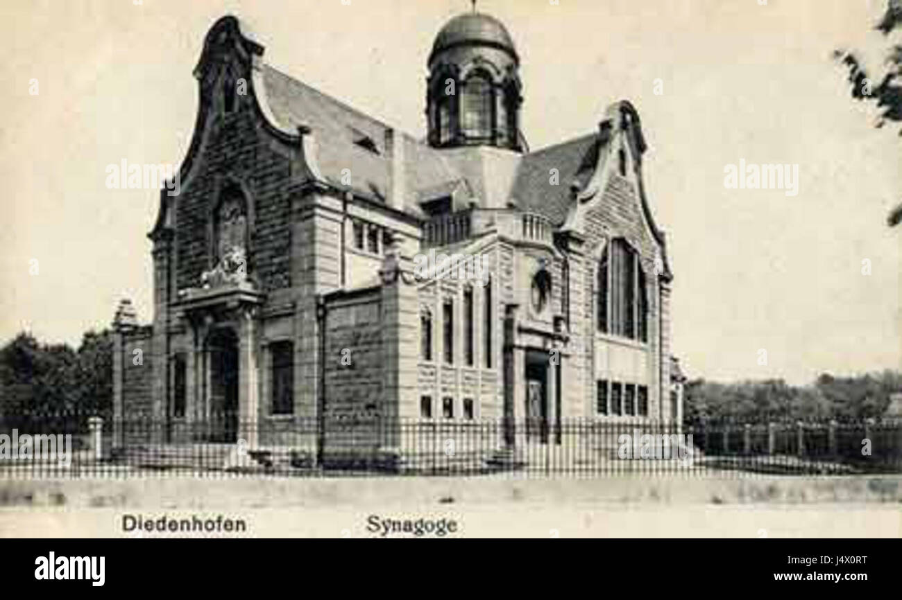 The Alte Synagoge in Thionville, built in 1848, is a historic Jewish ...