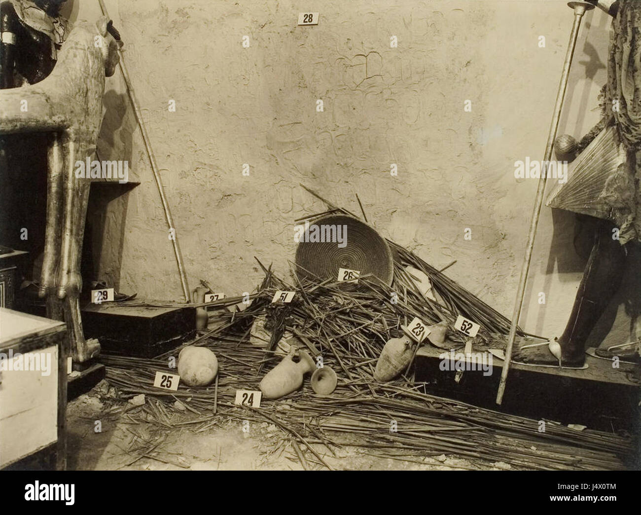 This photograph collection documents the discovery and excavation of ...
