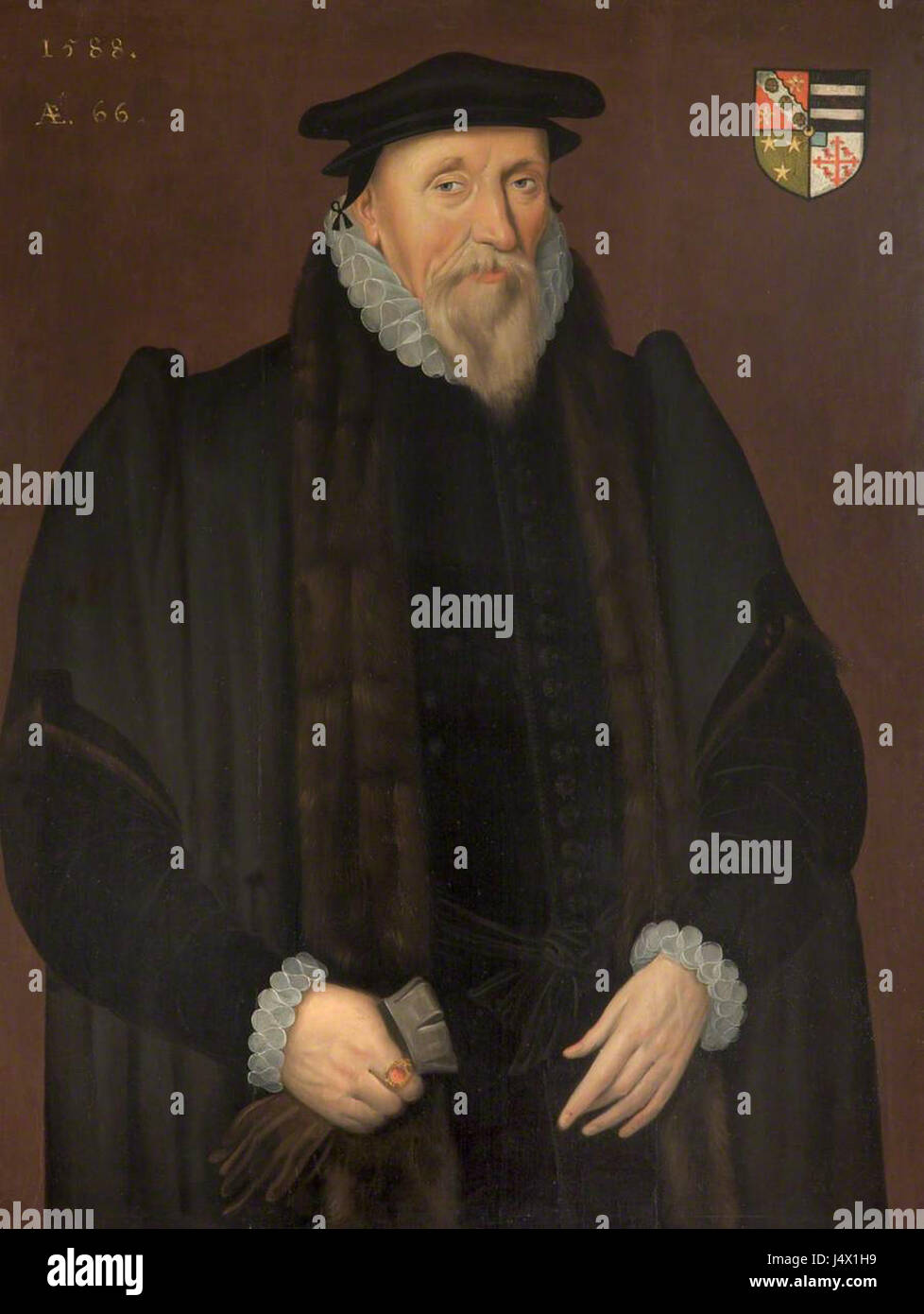 Thomas Aldersey (Robert Peake, 1588 Stock Photo - Alamy