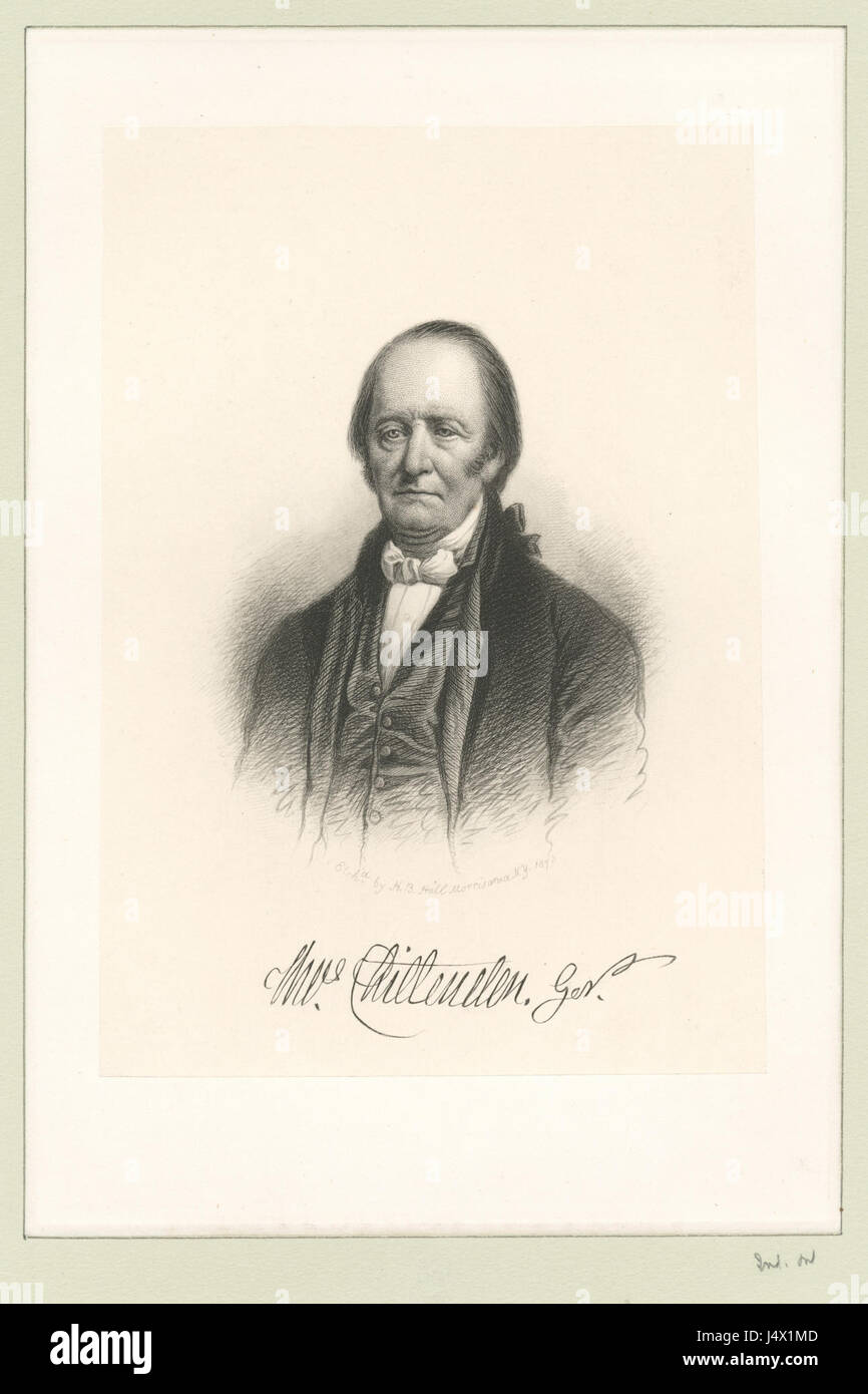 This entry refers to Thomas Chittenden, a historical figure who served ...