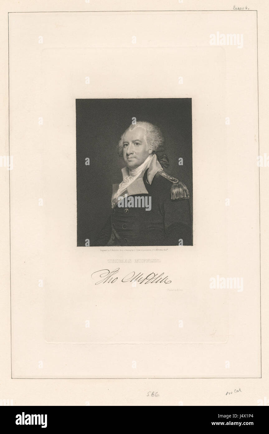Thomas Mifflin And Sarah Morris
