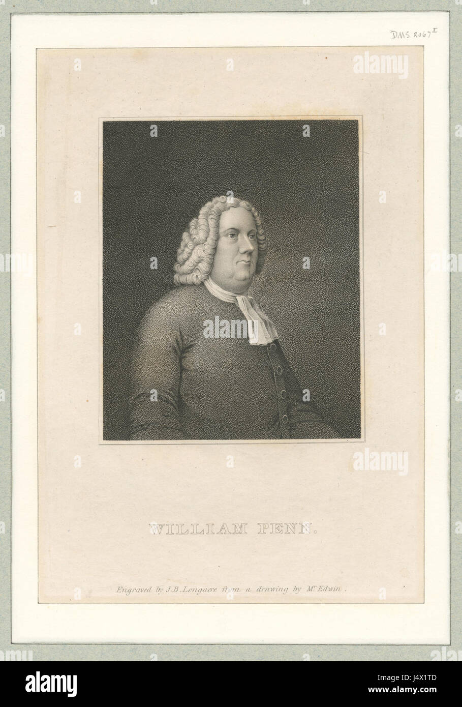 This portrait of William Penn, preserved in the New York Public Library ...