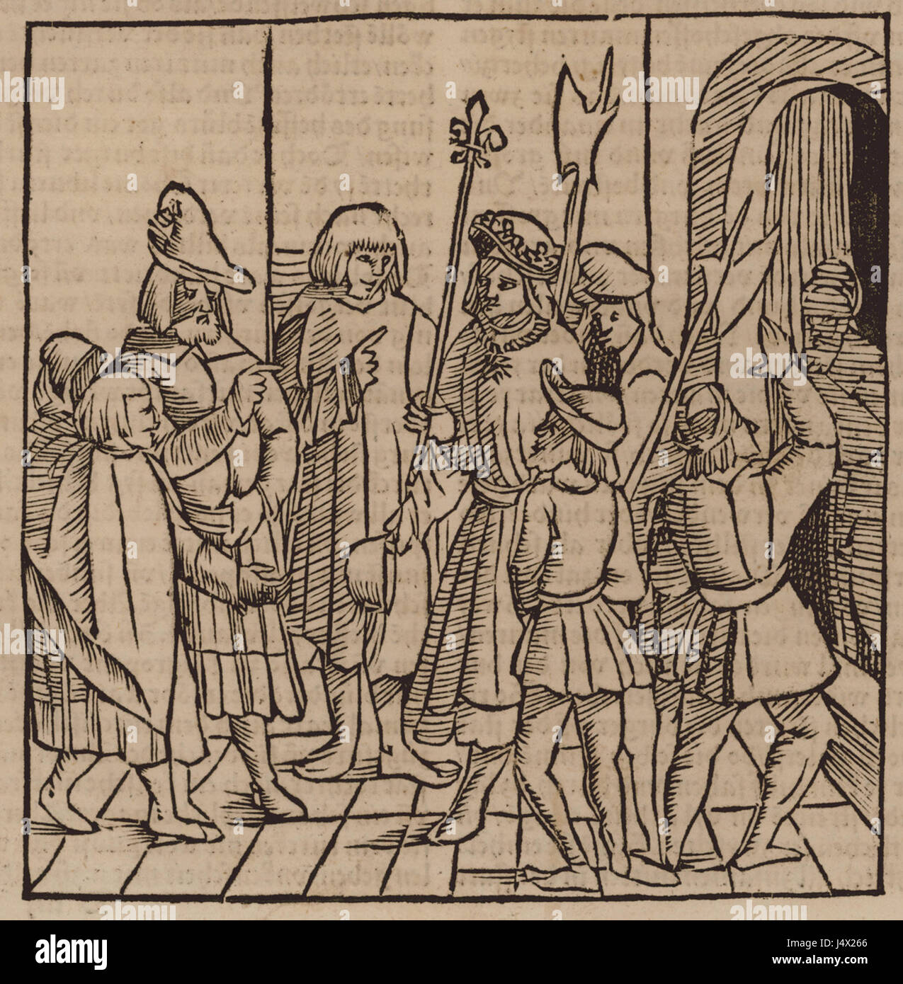 This portrait of the Doge of Venice, created by Johannes Adelphus in ...