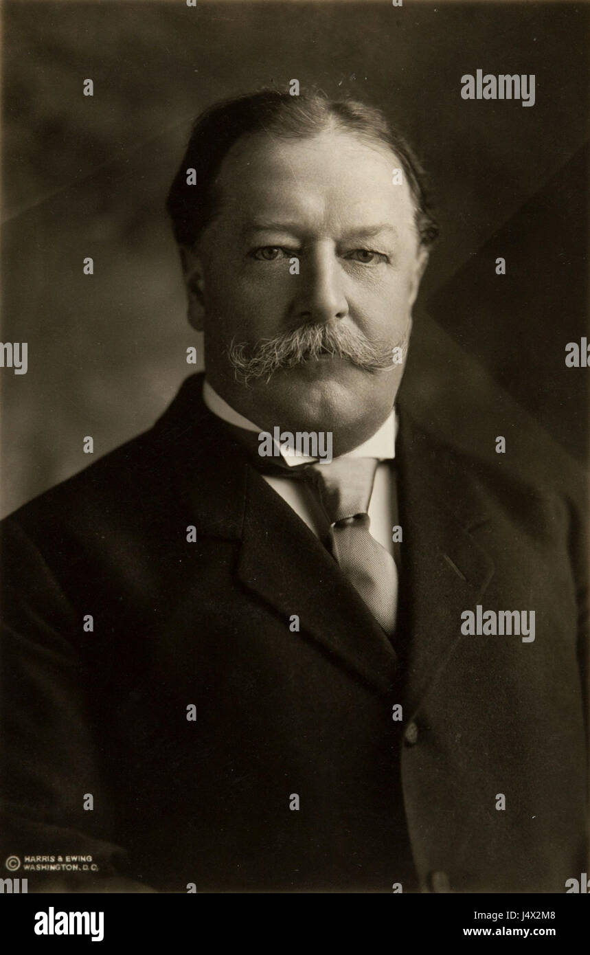 William H Taft by Harris & Ewing Stock Photo - Alamy