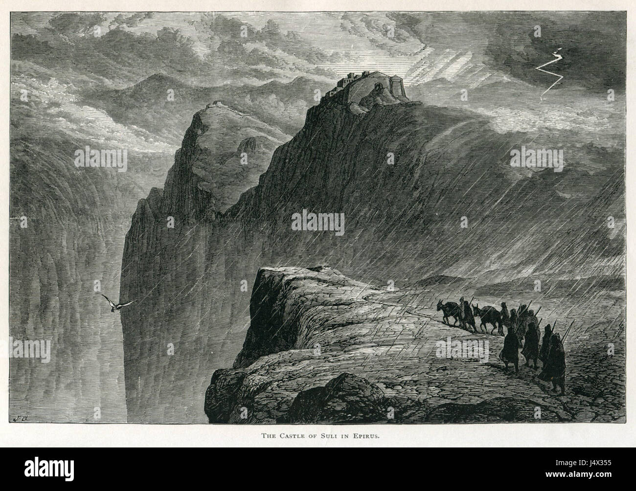 A description of the castle of Souli in Epirus, Greece, as presented by ...