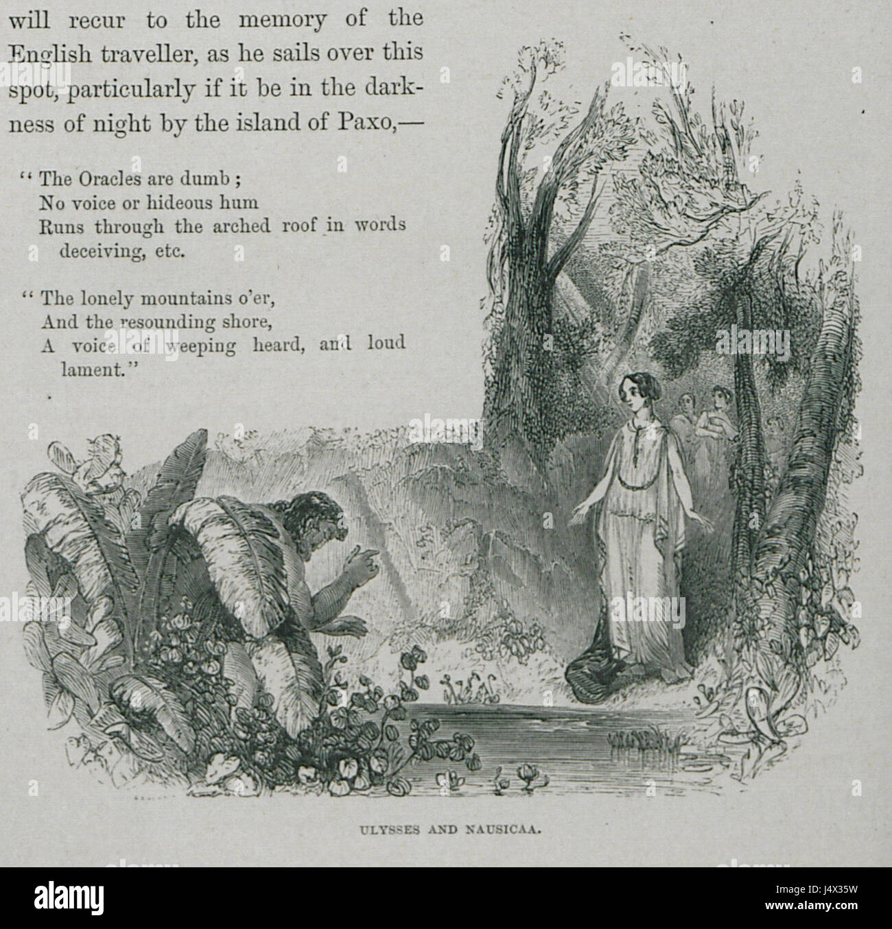 Ulysses and Nausicaa Wordsworth Christopher 1882 Stock Photo - Alamy