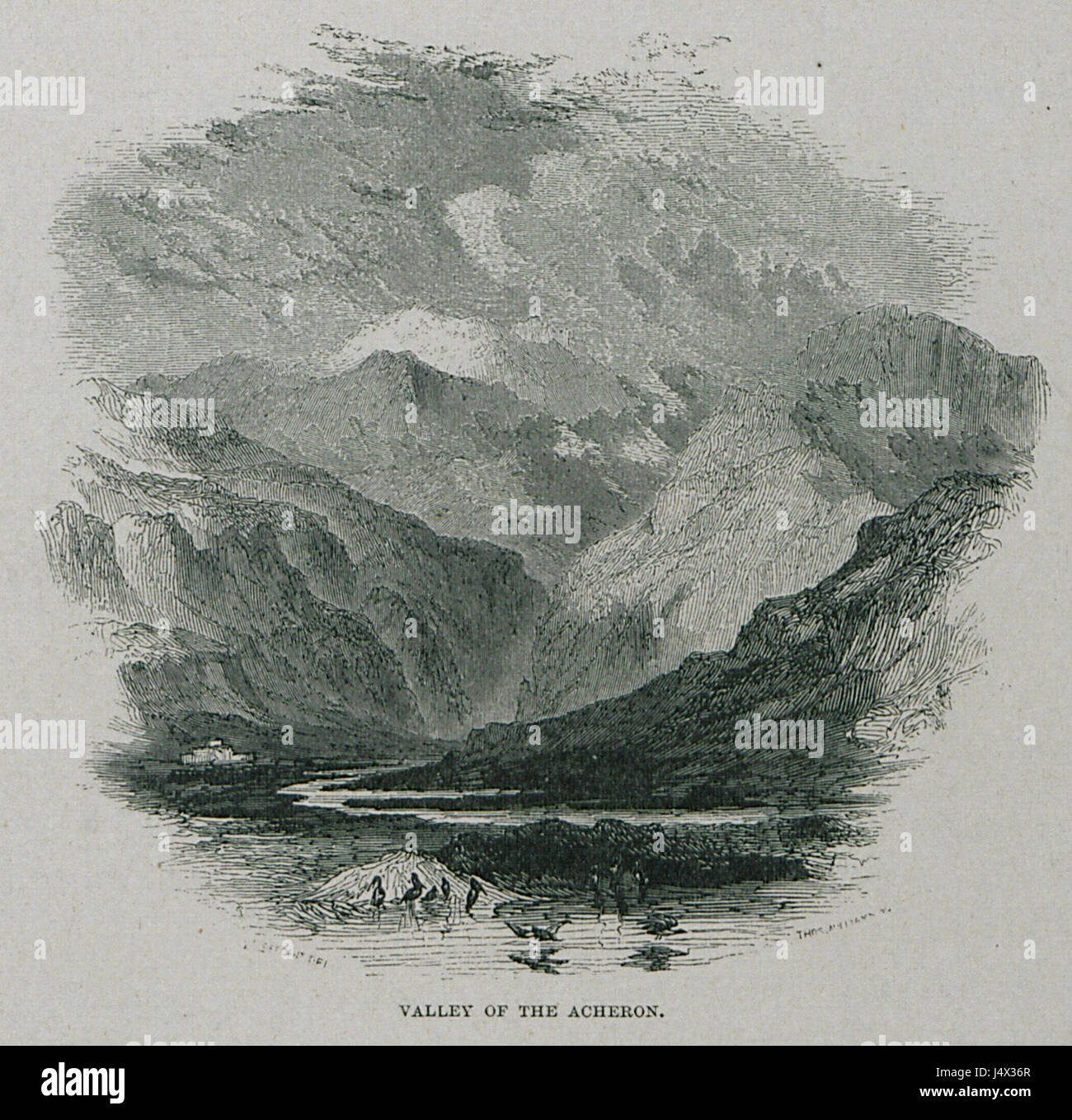 In this 1882 work, Wordsworth's poem 'Valley of the Acheron' evokes a ...
