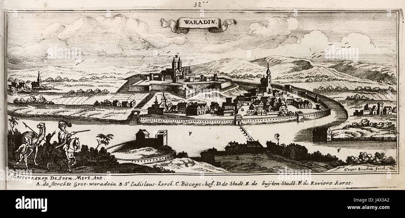 The artwork by Jacob Peeters, created in 1686, portrays the city of ...