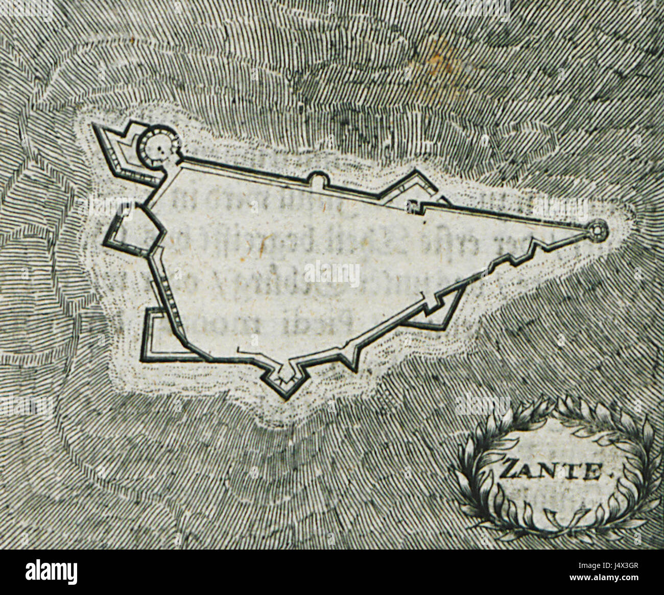 Zante map hi-res stock photography and images - Alamy