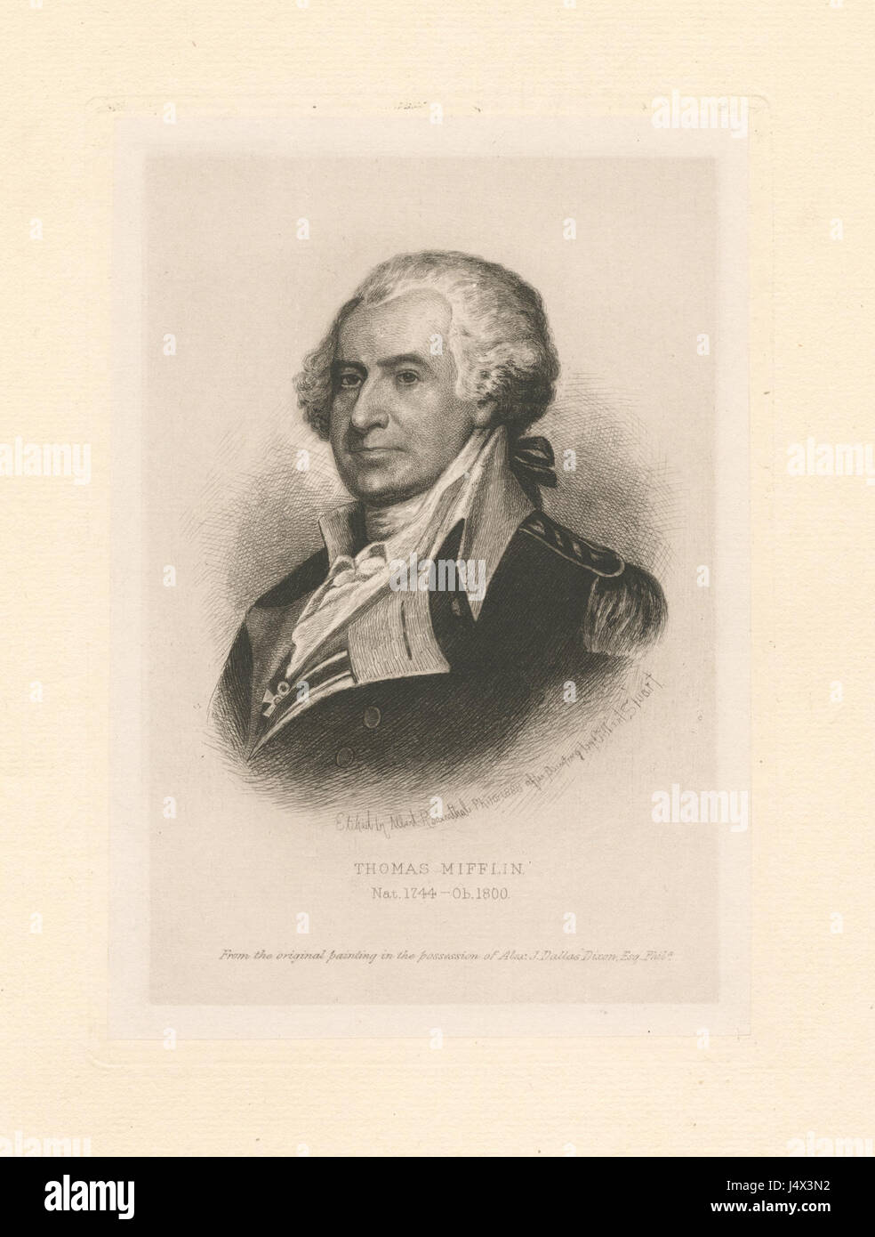 Thomas Mifflin was a prominent figure in American history, serving as ...