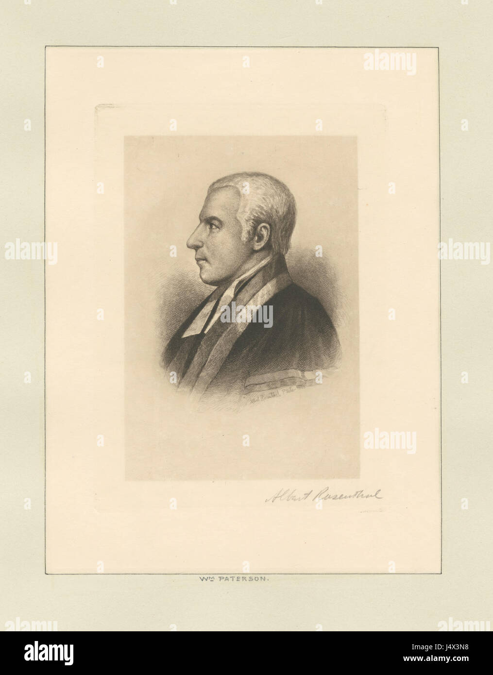William Paterson was a prominent American statesman in the 18th century ...