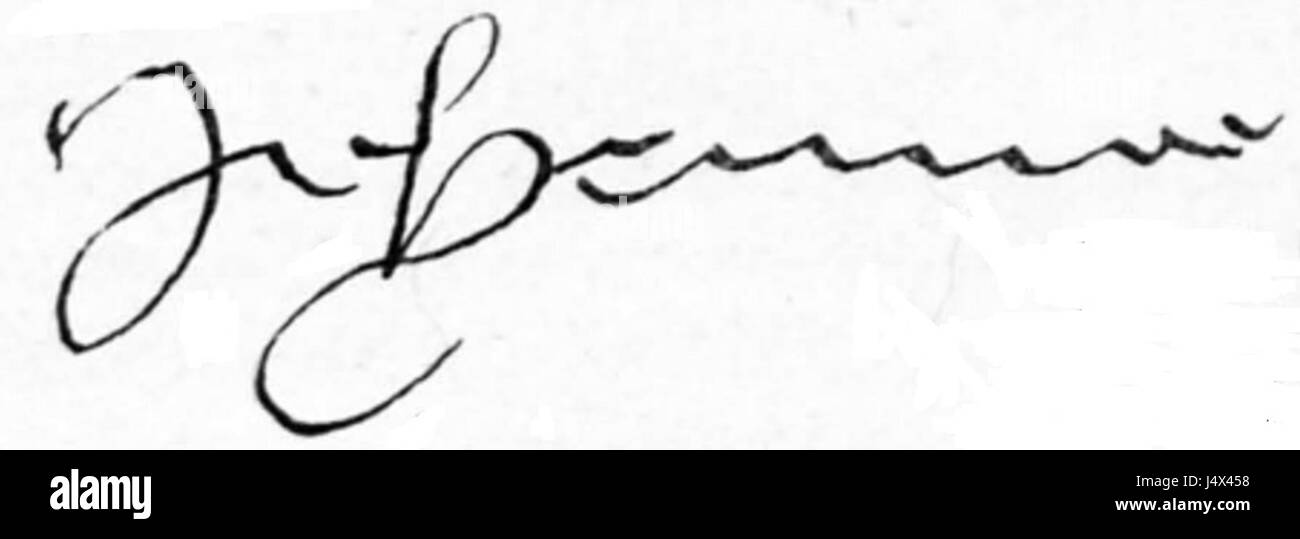 This image depicts the signature of Jeanne de Hochberg, highlighting ...