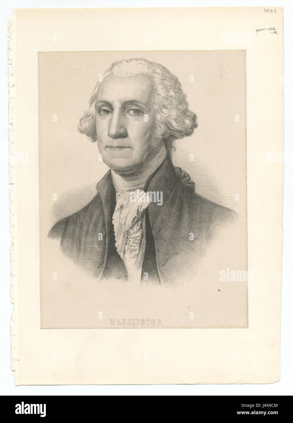 This image depicts a historical representation of Washington, D.C ...