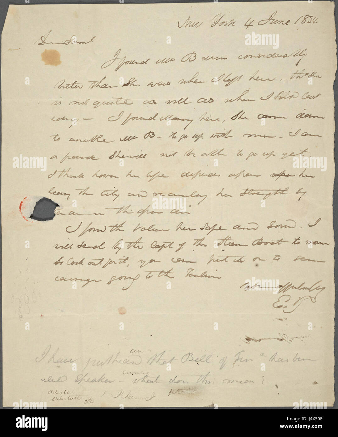 Tilden, Elam, 1834 Jan Jul (NYPL b11652246 3943348 Stock Photo - Alamy